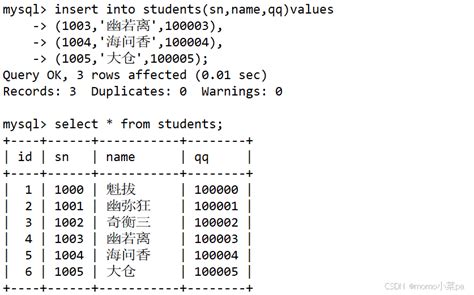 【mysql 06】表的增删查改mysql修改表中数据 Csdn博客