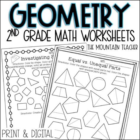 Geometry Geometry Games Printable