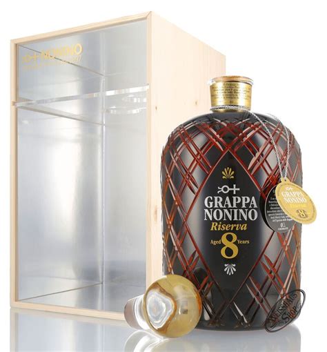 Nonino Grappa Riserva 8 Anni Barrique 43 Vol 58l Weisshaus Shop