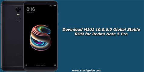 Download Miui Global Stable Rom For Redmi Note Pro