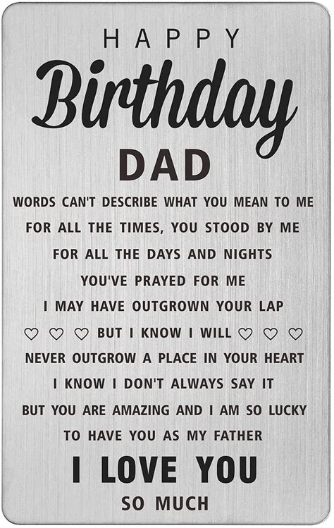 Happy Birthday Dad I Love You So Much Happy Birthday Dad I Love You So Much