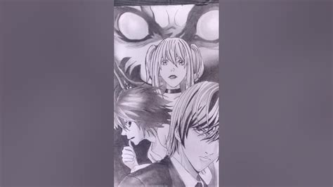Death Note Drawing Light Yagami Sketch Viral Sketch