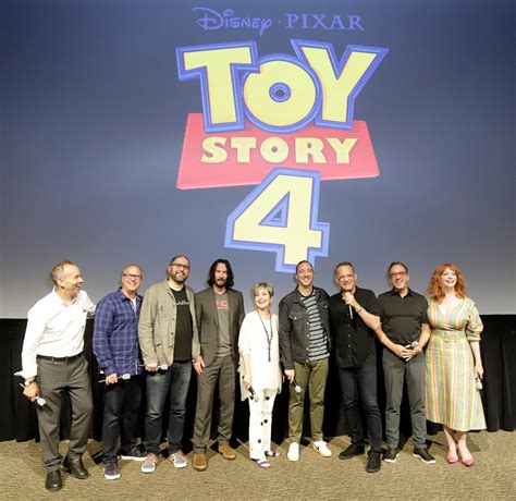 Toy Story 4 Filmmakers And Vocal Cast Surprise Guests At Press Event