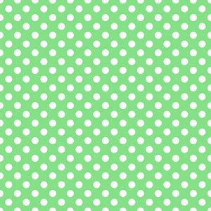 Lime Green Polka Dot Background