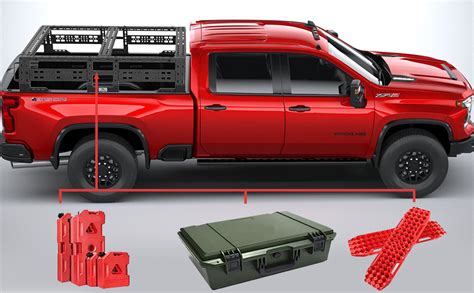 Clamber Overland Bed Rack For Full Size Pickup With Without Bed Rails