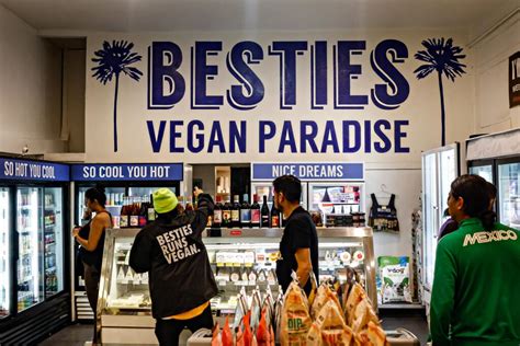 The Coolest Vegan Grocery Store In L A Is Besties Vegan Paradise Los