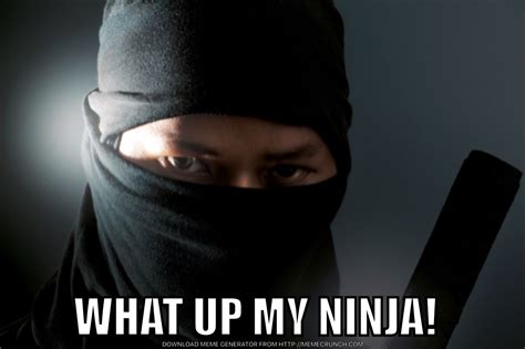 Ninja Meme Face