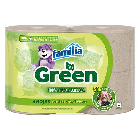 Papel Higiénico Familia Green Paquete Fybeca