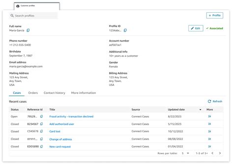Amazon Connect Customer Profiles Amazon Web Services
