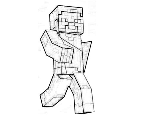 Minecraft Characters Coloring Pages At Getdrawings Free Download
