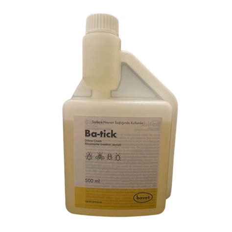Ba Tick 500 Ml Action In Treating Varroasis Ticksmites Scabies