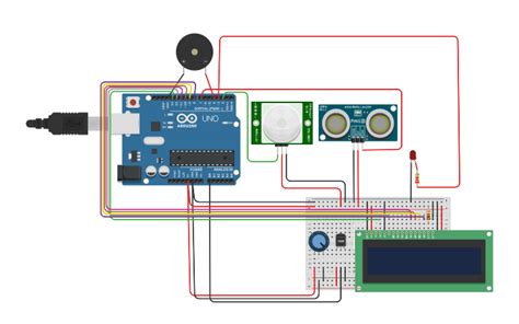 Circuit Design Health Monitoring System Of Patient Tinkercad