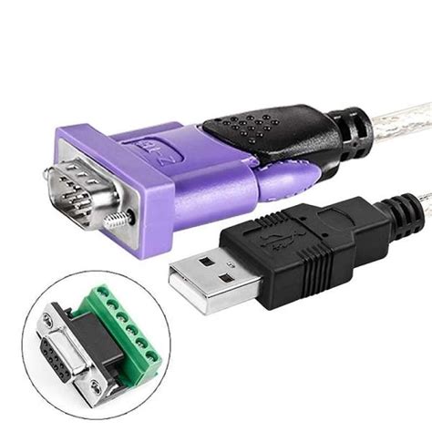 Jual Z TEK USB 2 0 To RS 485 422 Male Universal Serial Cable 3M With DB9 F Switching Terminal