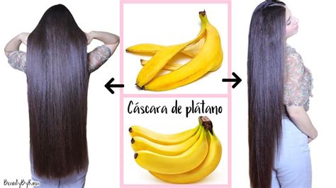 No Vuelvas A Tirar La Cáscara De Plátano Banana🍌crece TÚ Cabello