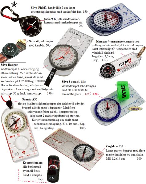 Kompasser Til Rejse Og Friluft Hos Rejsequip