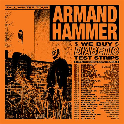 Armand Hammer Drop New Album We Buy Diabetic Test Strips