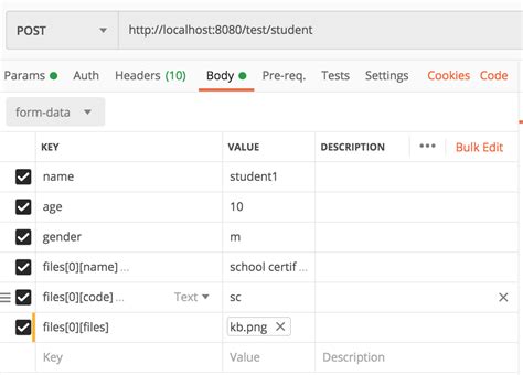 Java Spring Boot Upload Multiple Files With Attributes Stack Overflow