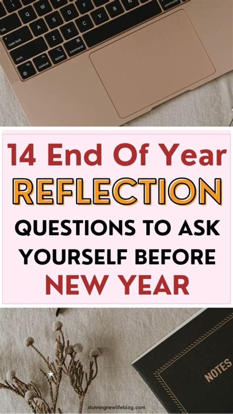 14 End Of Year Reflection Questions Stunning New Life