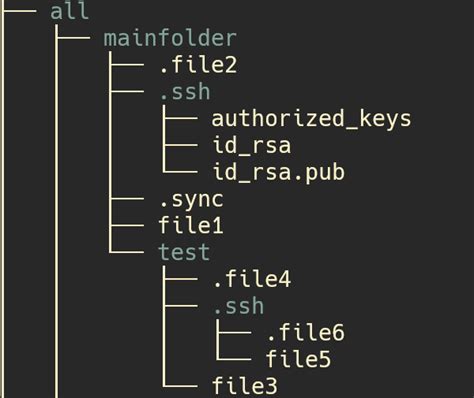 linux find command doesn t work properly for a hidden folder stack