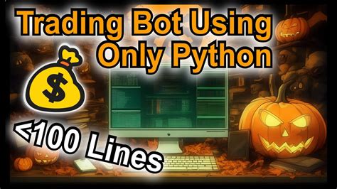 Build A Trading Bot In Python Coding Until I Become A Quant Youtube