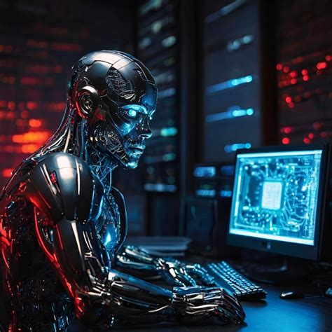 Premium Photo Cyber Security And Network Protection With Cyber Securit Expert Working On