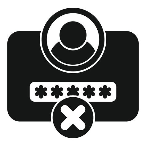 Access Denied Showing Login Authentication With Password Rejected 49555071 Vector Art At Vecteezy