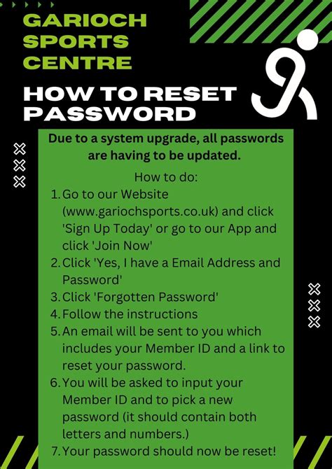 system upgrade password reset required