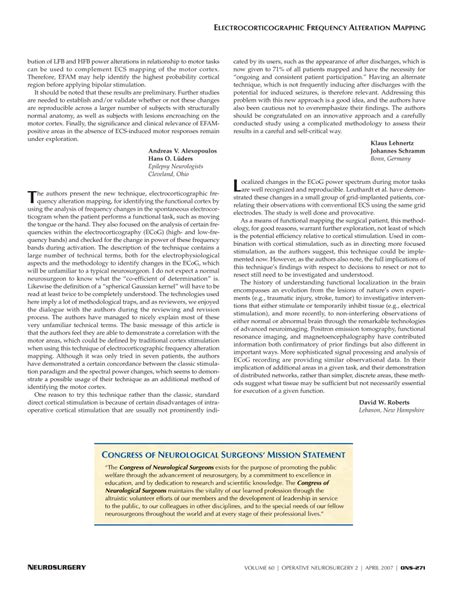 Pdf Electrocorticographic Frequency Alteration Mapping A Clinical Technique For Mapping The