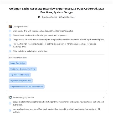 Goldman Sachs Associate Interview 23 Yoe Coderpad Problems Java