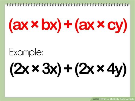 Ways To Multiply Polynomials WikiHow Ways To Multiply Polynomials WikiHow