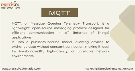 Techtalk Mqtt Iot Edgecomputing M2m Techtalk Protocol Precisol Automation