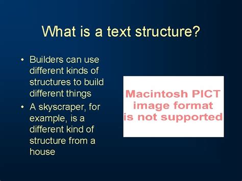 Understanding Text Structures What Is A Text Structure