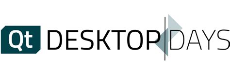 Qt Desktop Days 20 21st June 2023 Submit At Talk Now