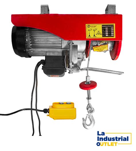 Tecle Electrico 600kg Toyaki La Industrial Outlet