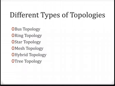 computer network topologies pptx computer networking computing