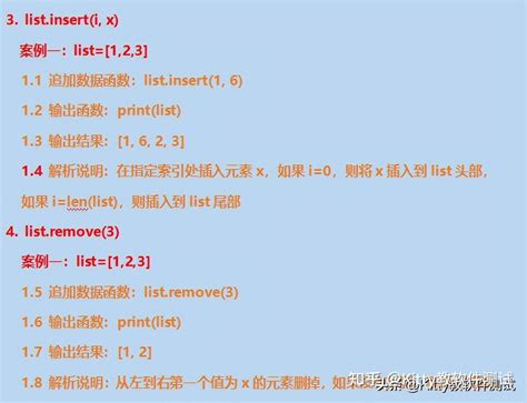 Python列表操作函数有哪些这 个函数使用频率最高收藏了 知乎