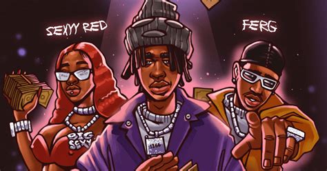 Asap Ferg Sexyy Red And Mcvertt Team Up For New Single Face Down