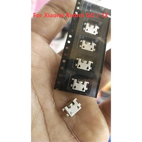 Pcs Micro USB Pin Charging Port Jack Socket Connector For Xiaomi Redmi GO X And All