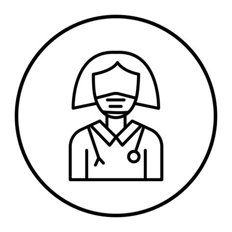 Premium Vector Female Surgeon Vector Illustration