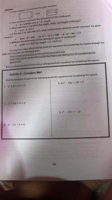 Solved Values To The Given Equation If The Obtained Value S Chegg Com