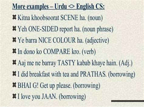 Code Switching And Code Mixing Pptx