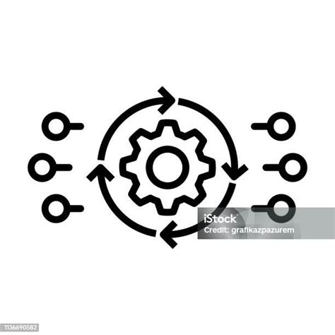 Ikon Algoritma Ilustrasi Vektor Ilustrasi Stok Unduh Gambar Sekarang Aliran Kegiatan