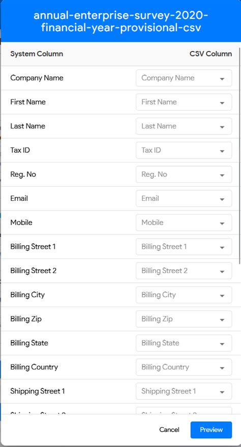how can i import csv contact files to moon invoice moon invoice