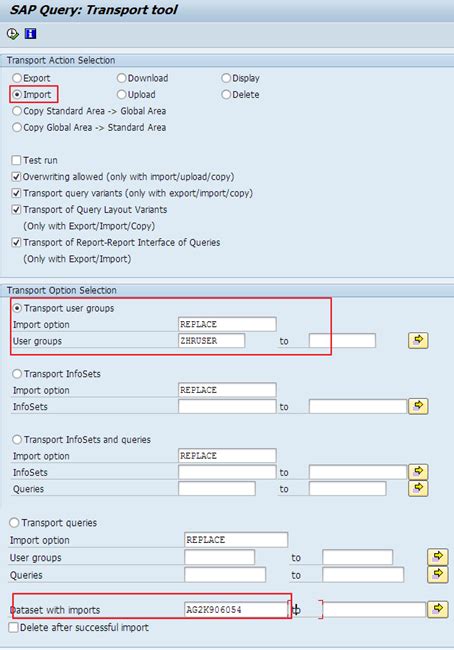 User Manual For Transporting SAP Query Free SAP Online Training Tutorial