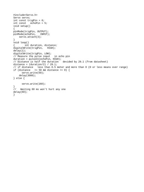 arduino trash bot code pdf teaching methods and materials computers