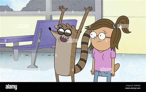 Regular Show From Left Rigby Eileen Season Photo Cartoon Network Courtesy