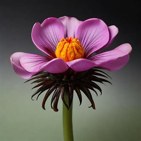 Premium Ai Image Single Belly Flower Picture Ai
