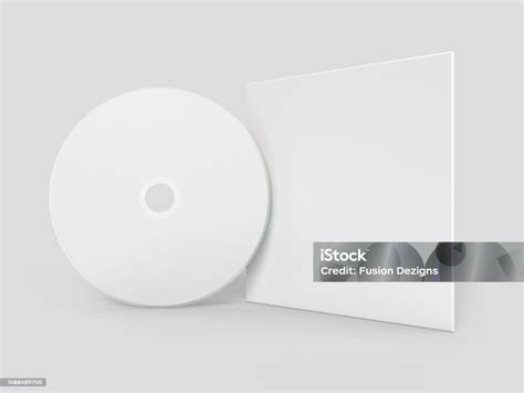 커버 봉투가 있는 공 Cd 모형 그래픽 또는 기업 아이덴티티 비즈니스 디자인을 위한 포장 모형의 디자인 템플릿입니다 3d 렌더링 콤팩트 디스크에 대한 스톡 사진 및 기타
