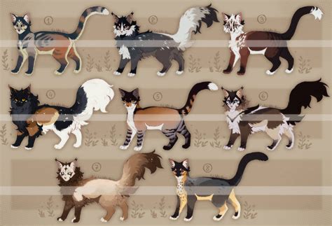 Cats Adoptables Auction Open By Cat With Horns On Deviantart