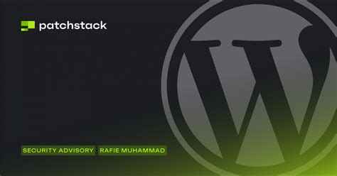 latest wordpress security news patchstack articles